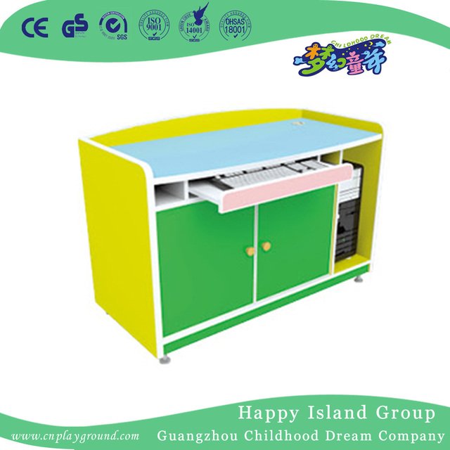 Hot Sale Kindergarten Furniture Wooden Kids TV Stand on Stock (HG-6110 ...