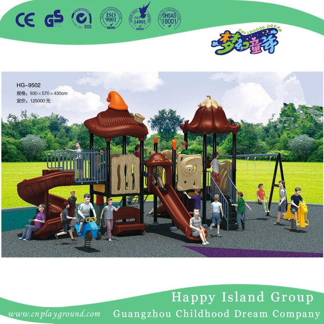 New Outdoor Children S Slide Vegetable Playground Equipment with Flower ...