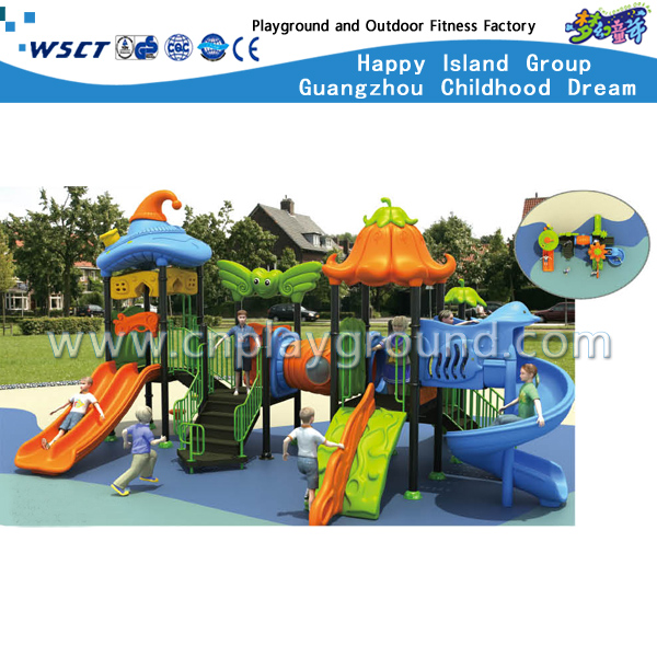 Outdoor Middle Size Children Slide Vegetable Playground (HC-5801) from ...